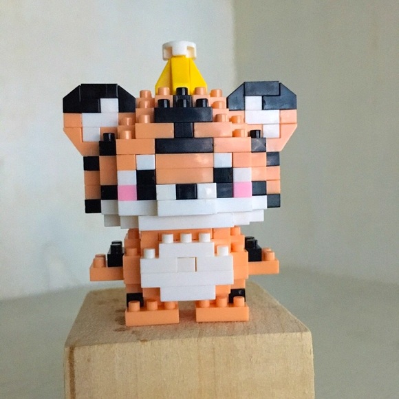 Toys | Lp Cute Mini Building Blocks Animal Collectible Figurine ...